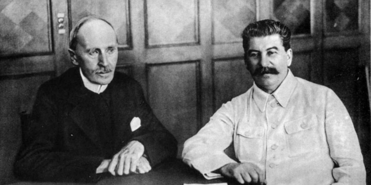 Визит французского писателя Ромена Роллана в СССР